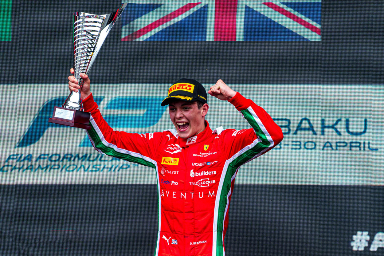 Formula 2-Bearman Tops All Sessions On The Streets of Baku ...